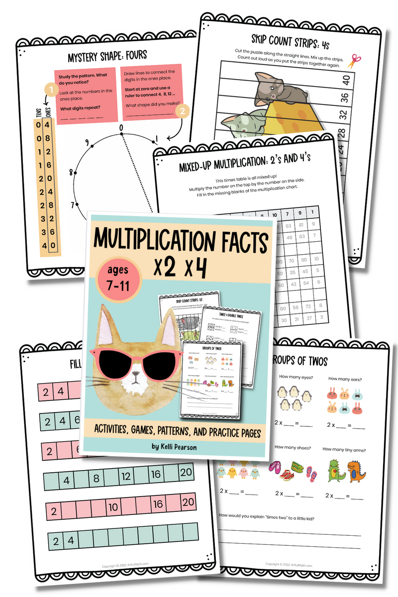 Multiplication Facts x2 x4