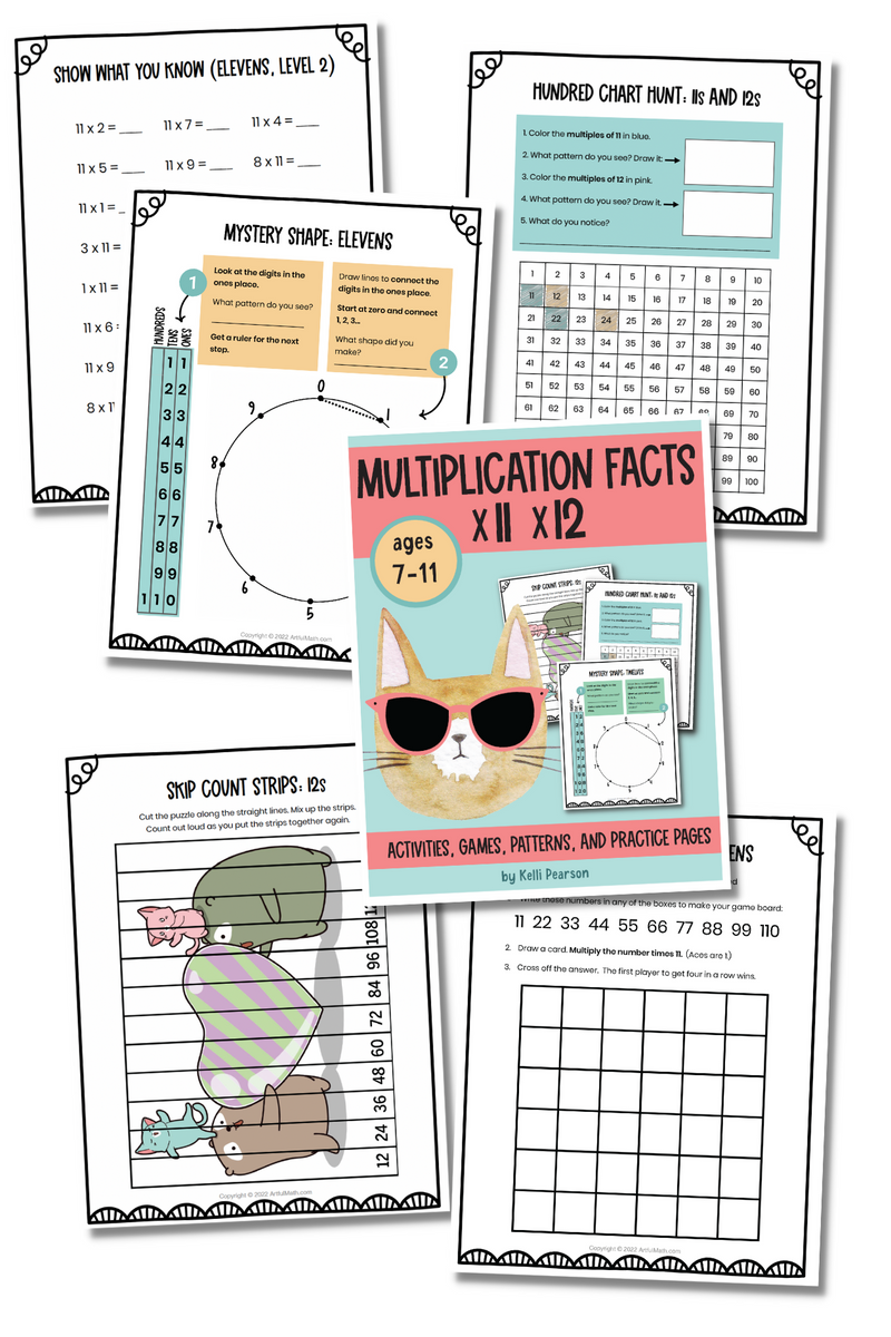 Multiplication Facts x11 x12